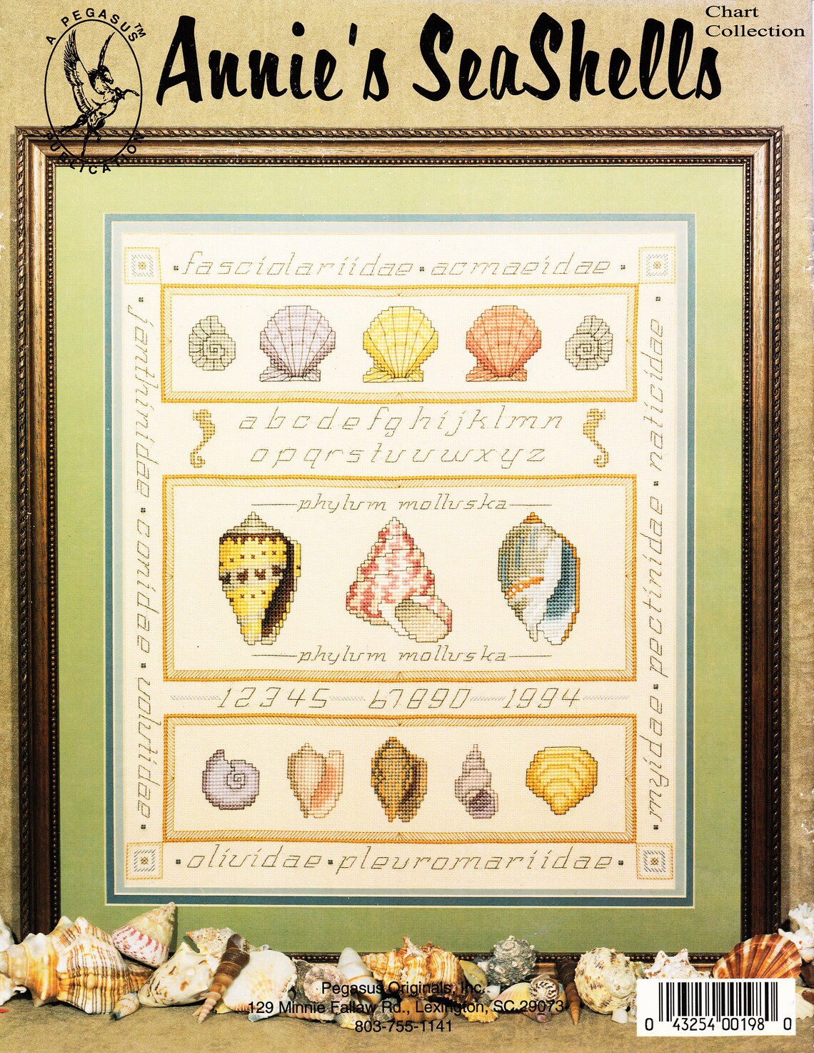 Annie's Sea Shells Cross Stitch Chart Collection - PDF Downloas - Etsy