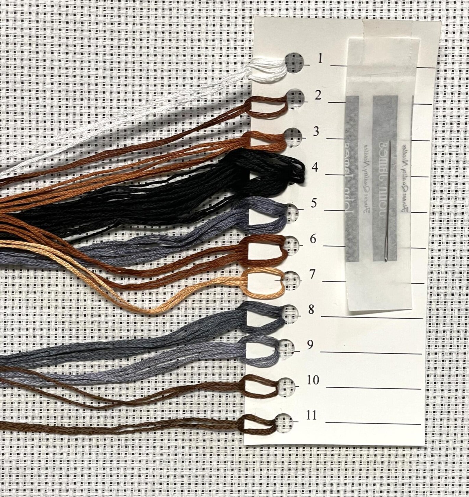 Gordon Setter Cross Stitch Kit With Fabric, Floss and Needle - Etsy