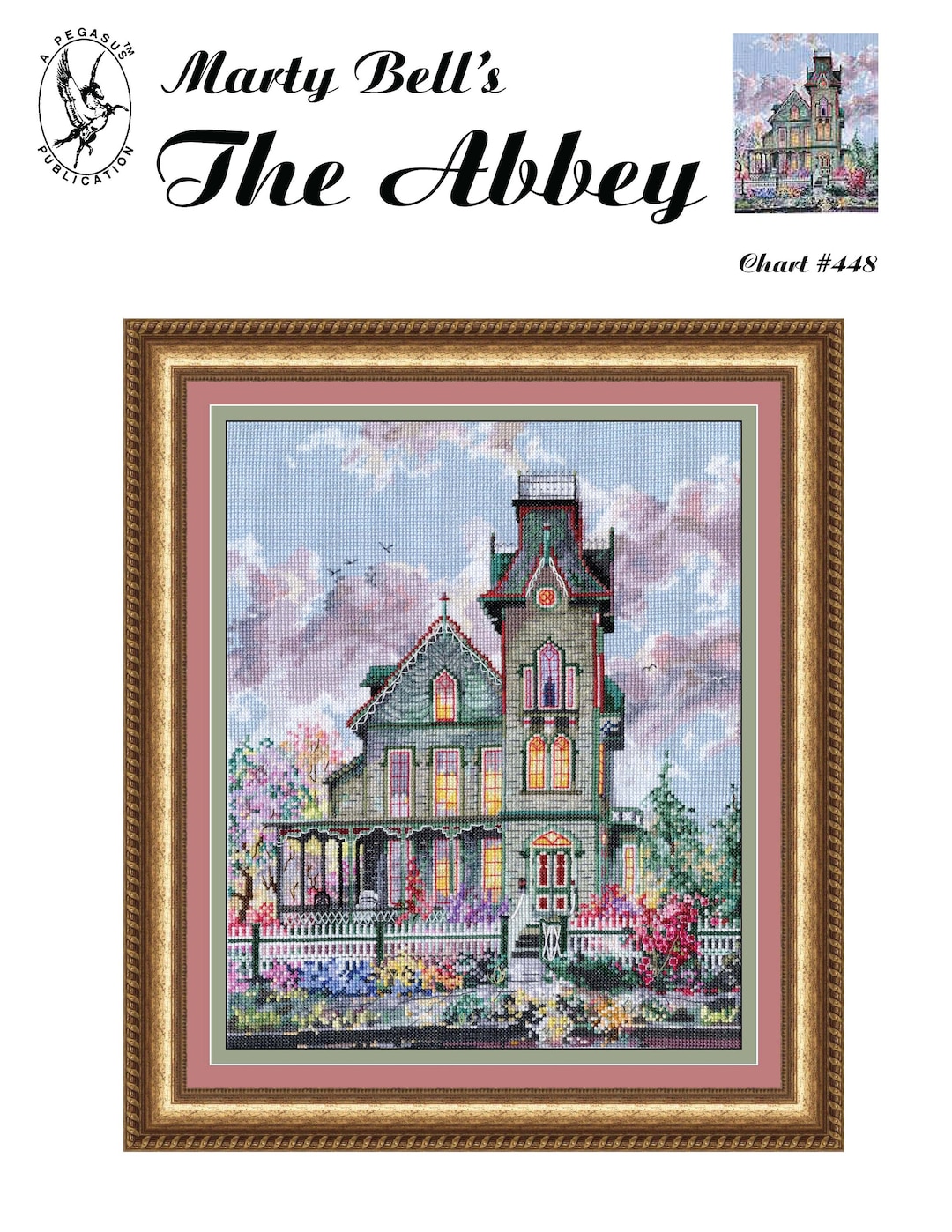 The Abbey Counted Cross Stitch Chart Printed Charts in Poly Bag - Etsy