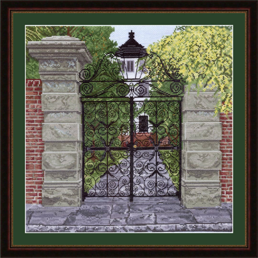 Download - Sword Gate Cross Stitch Chart - Etsy