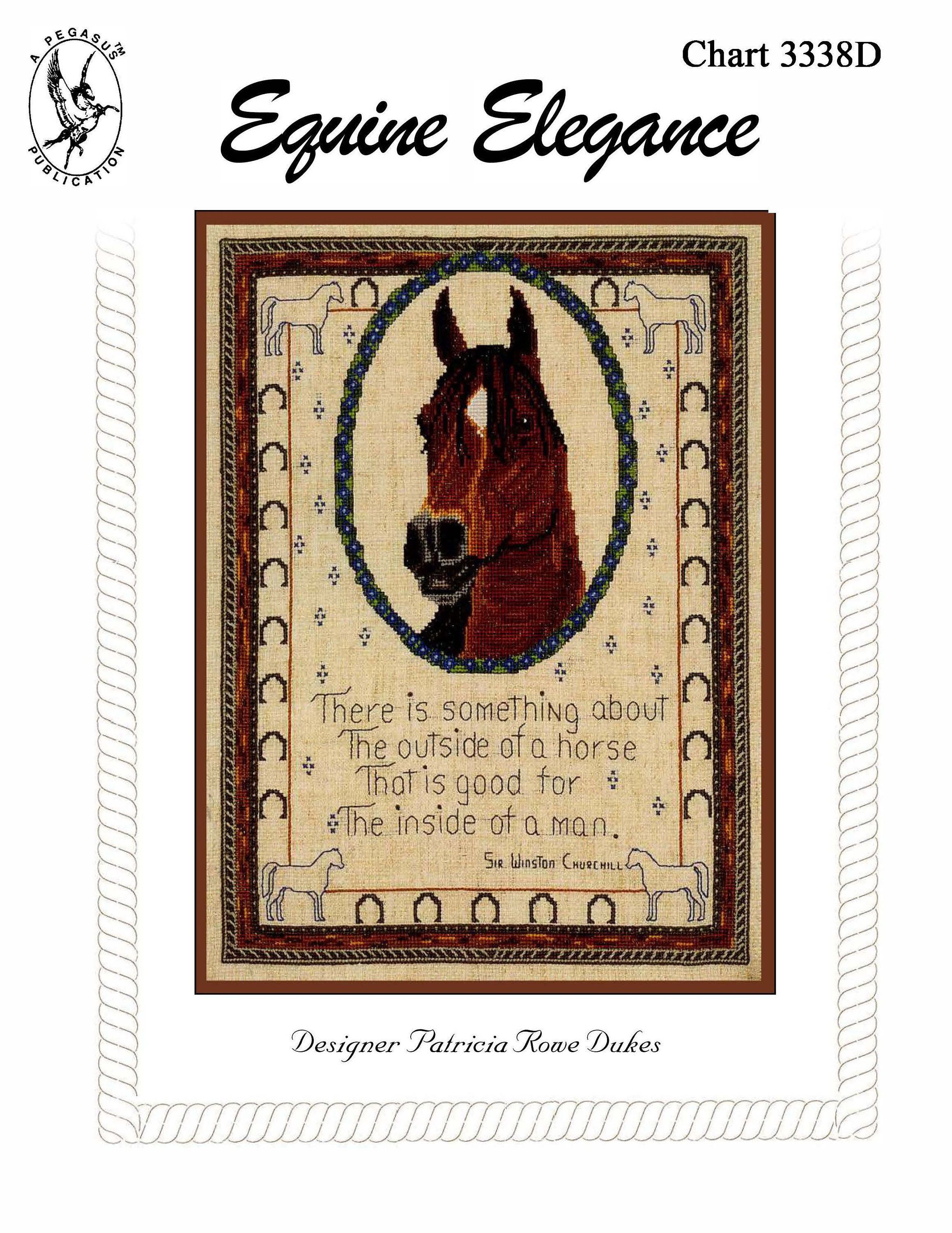 Equine Elegance Cross Sticth Chart Download - Etsy