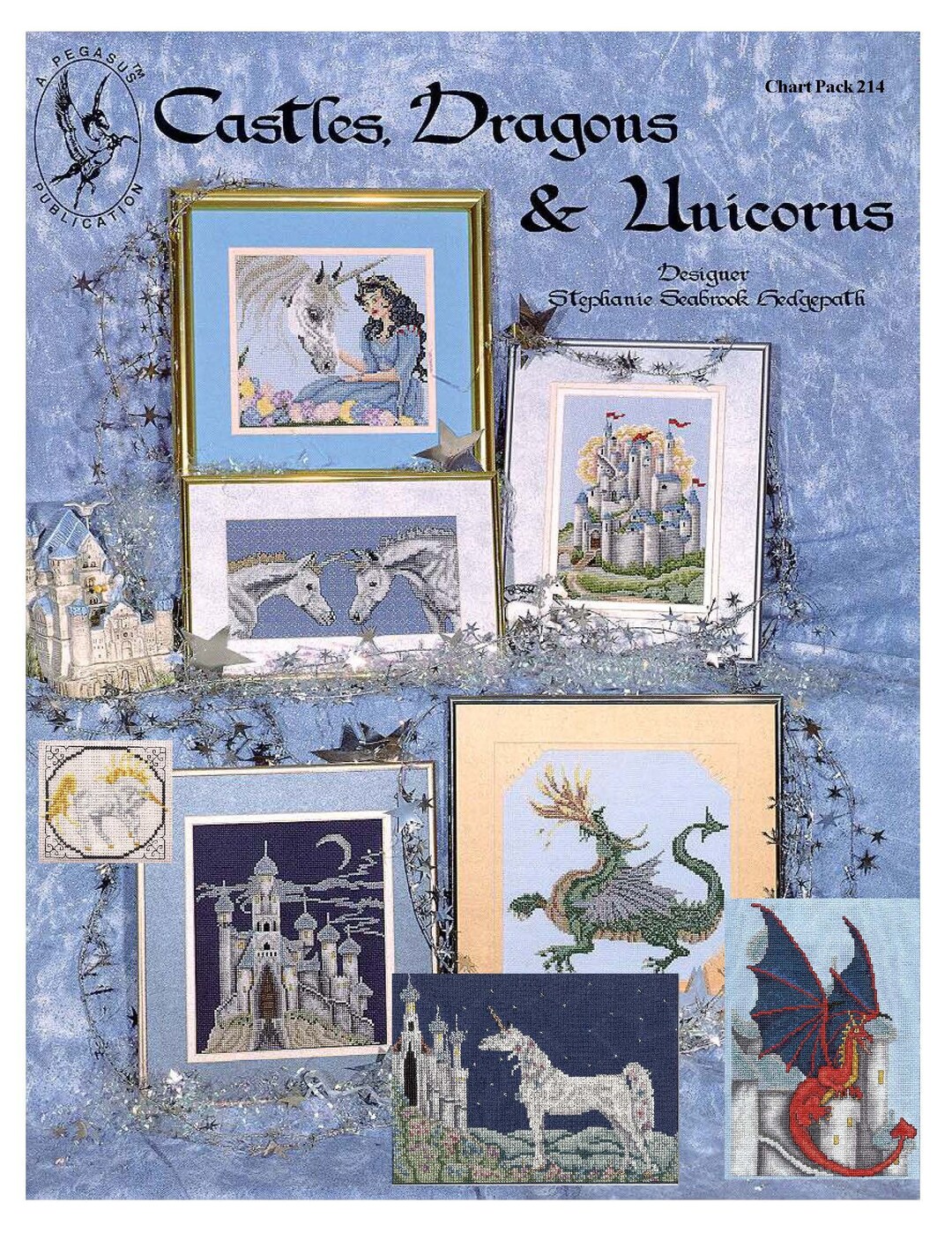 Download Castles, Dragons and Unicorns Cross Stitch Charts - Etsy
