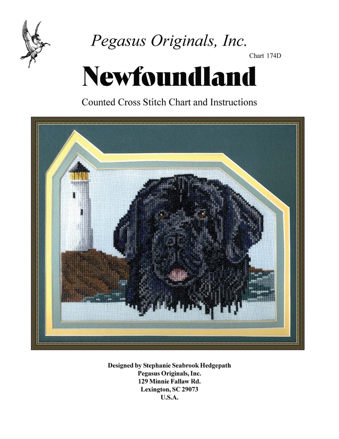 Newfoundland Cross Stitch Chart Download - Etsy