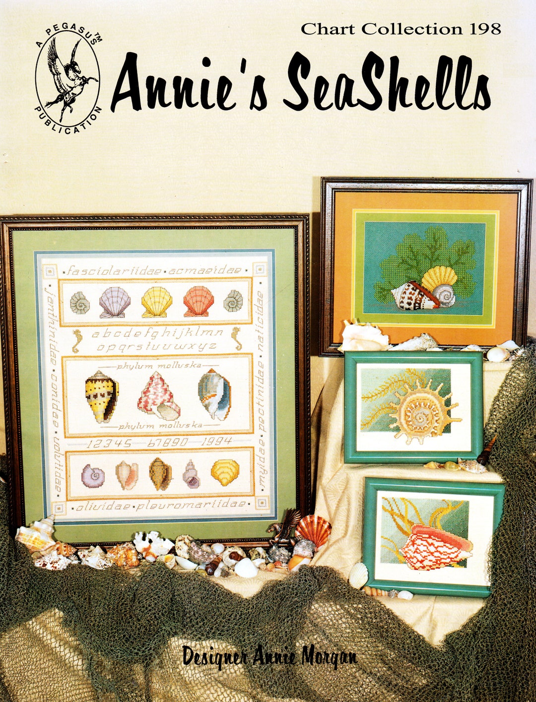 Annie's Sea Shells Cross Stitch Chart Collection - PDF Downloas - Etsy