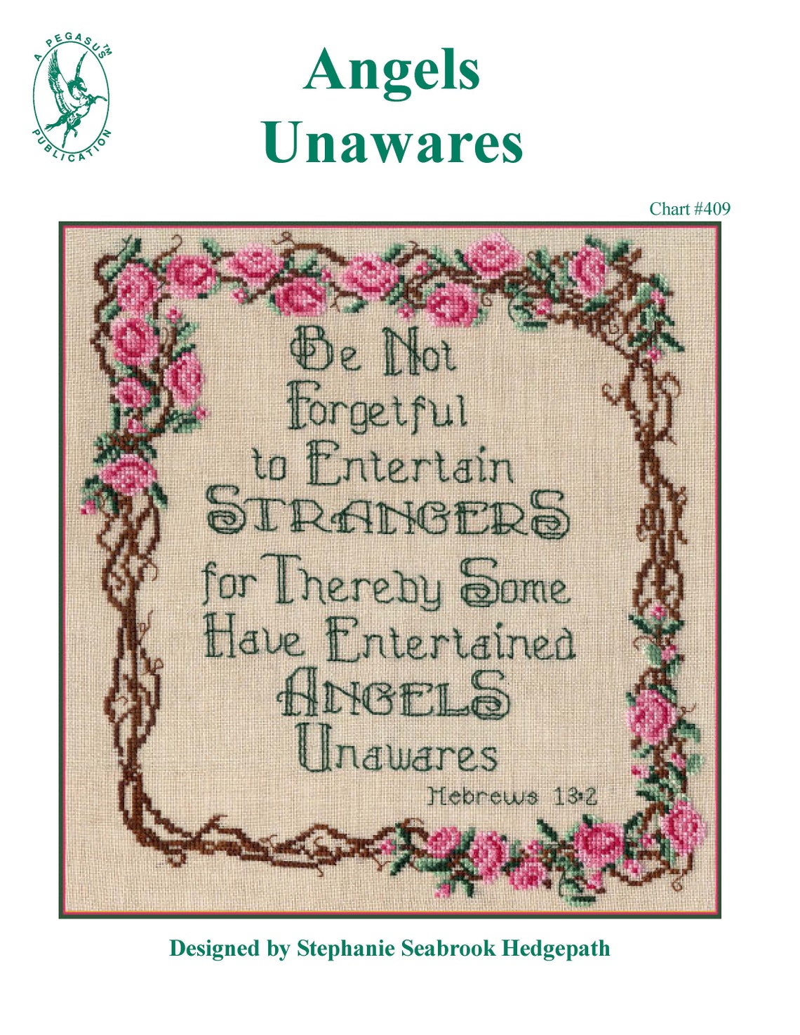 PDF - Angels Unawares Cross Stitch Chart Download - Etsy