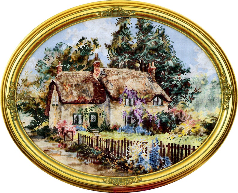 Morning's Glow Counted Cross Stitch Kit by Marty Bell - Etsy