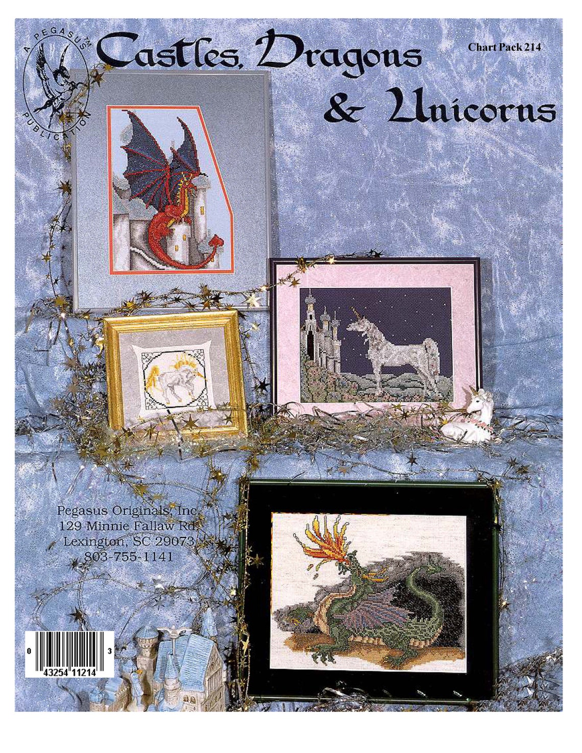 Download Castles, Dragons and Unicorns Cross Stitch Charts - Etsy