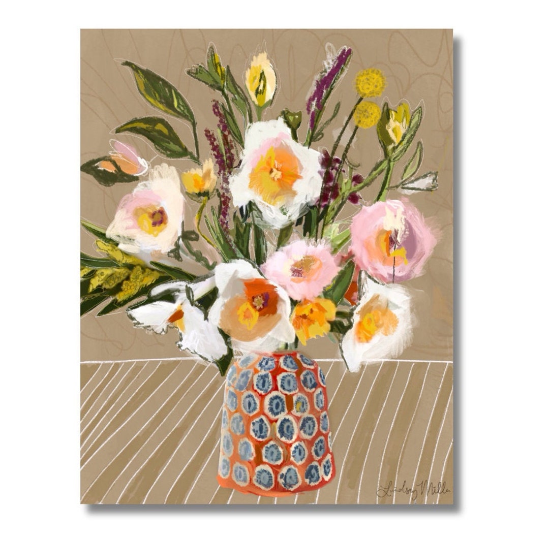 Hannah | Floral Print - Etsy