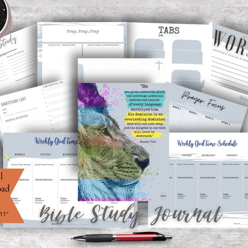 Prayer and Bible Study Printable / SOAP / Prayer Journal / - Etsy