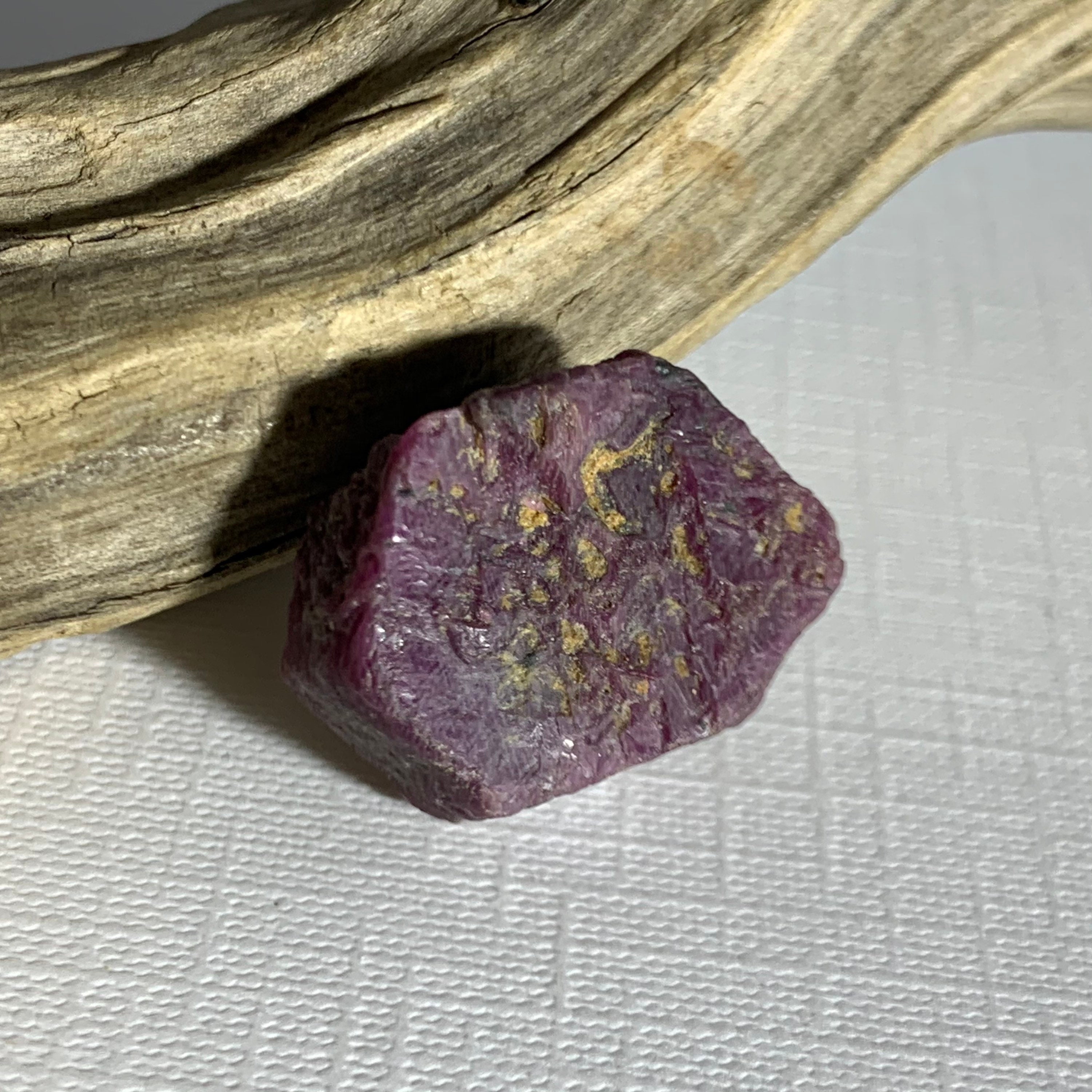 Ruby Crystal Hexagonal Shape & Growth Pattern | Etsy