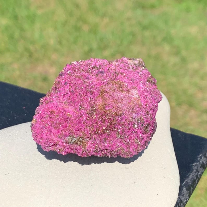 Very Rare Raspberry Red Painite Crystal Specimen, Myanmar UV Gemstone ...