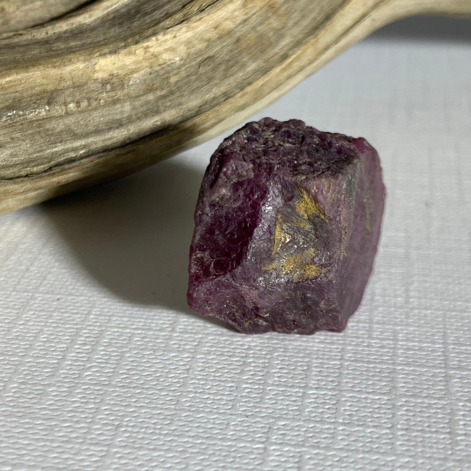 Ruby Crystal Hexagonal Shape & Growth Pattern - Etsy UK