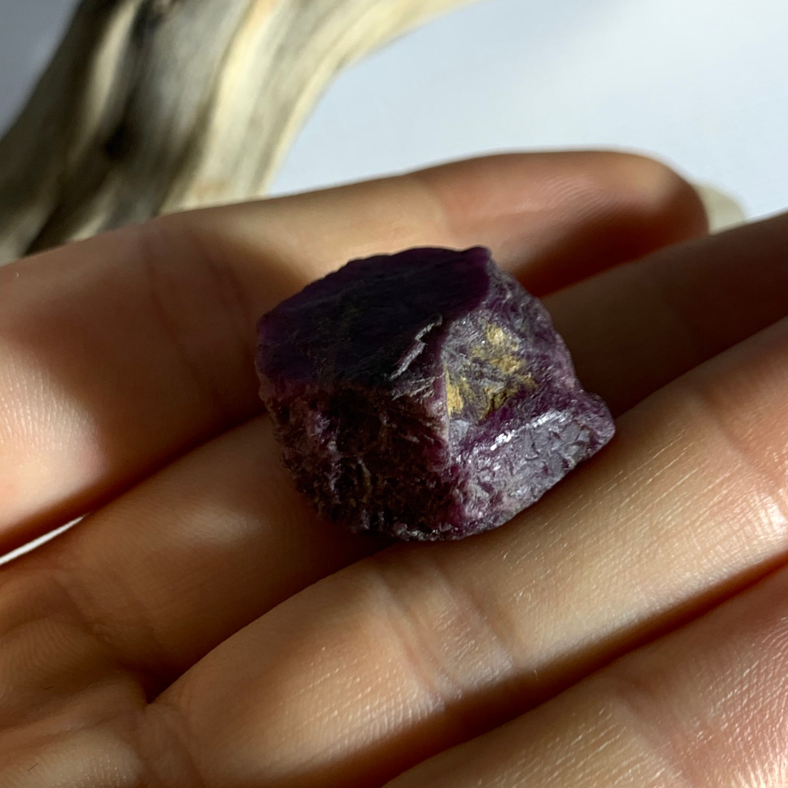 Ruby Crystal Hexagonal Shape & Growth Pattern | Etsy