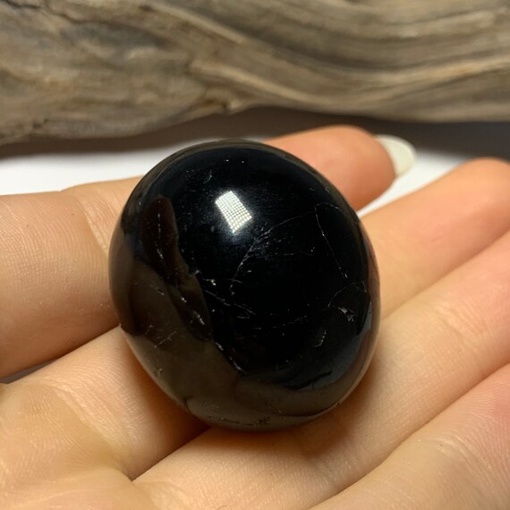 Orthite Allanite Polished Tumble Stone Home & Living Home Décor etna.com.pe