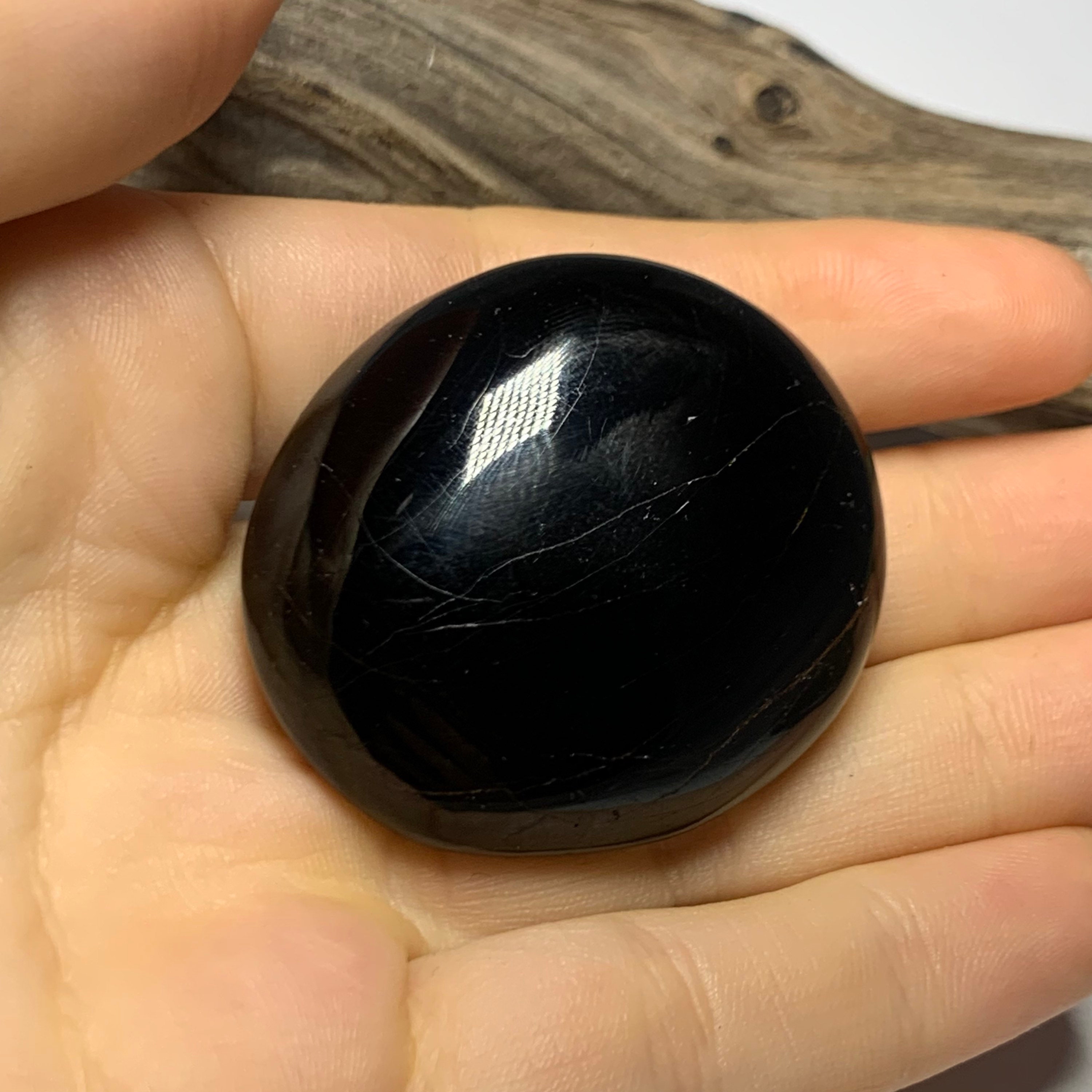 Orthite Allanite Polished Tumble Stone Home & Living Home Décor etna.com.pe