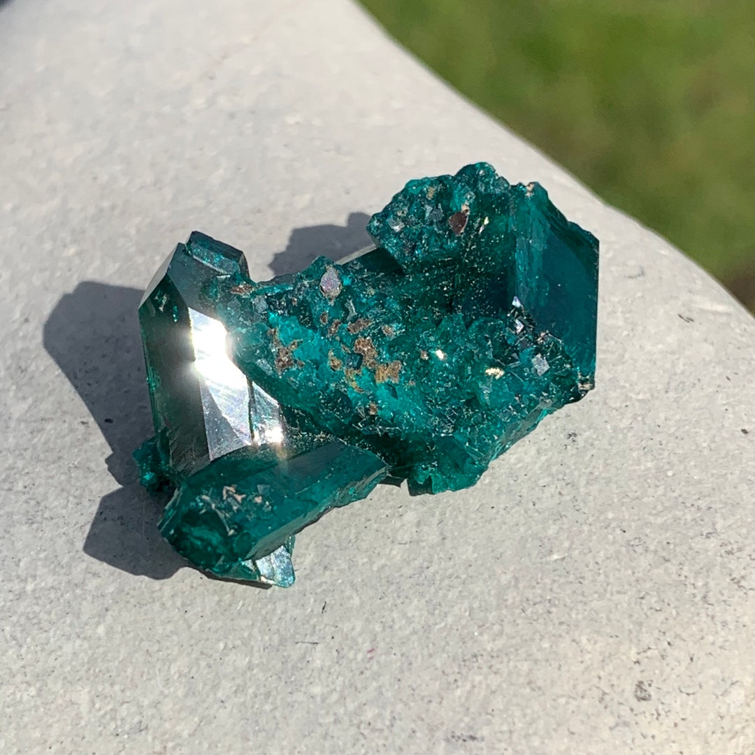 Natural Dioptase Crystal Specimen Display Piece, Africa - Etsy