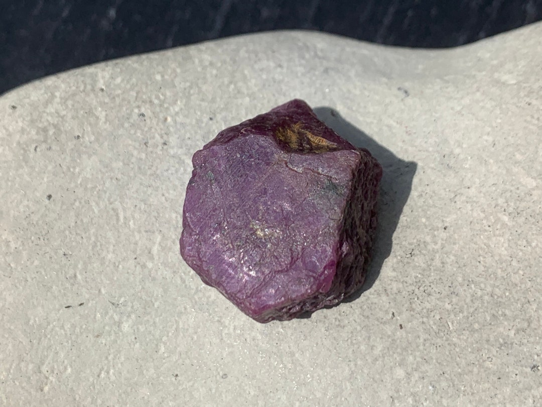 Natural Ruby Crystal Hexagonal Shape and Growth Pattern - Etsy UK