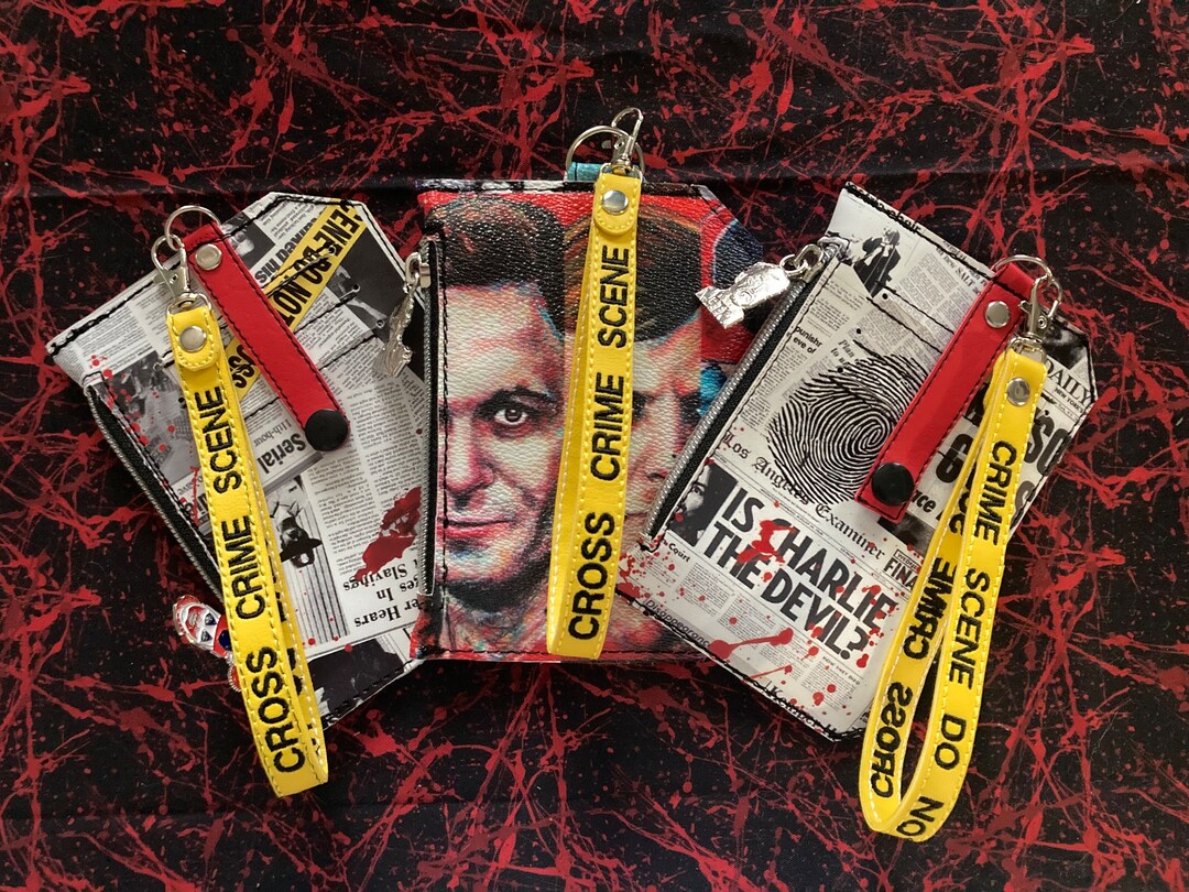 True Crime Wallet, Serial Killer Wallet, Minimalist Wallet, Alternative ...