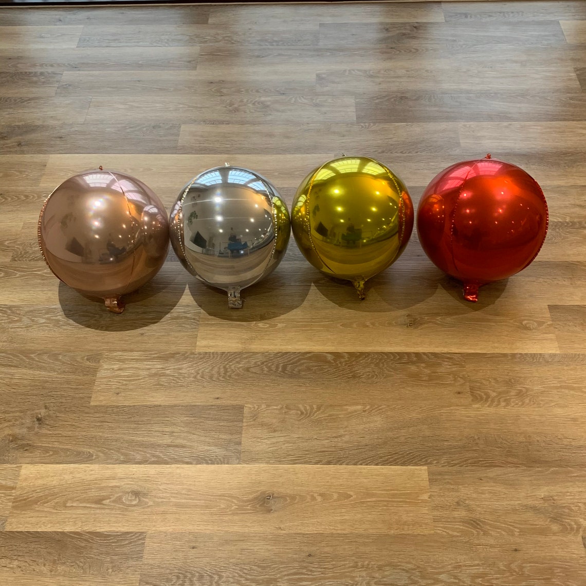 15 Gold Orb Metallic Balloon | Etsy