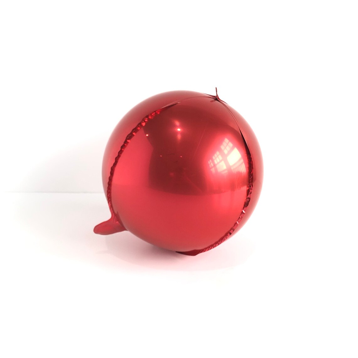 10 Red Orb Metallic Balloons - Etsy