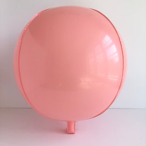 18 Pastel Pink Orb Balloon | Etsy