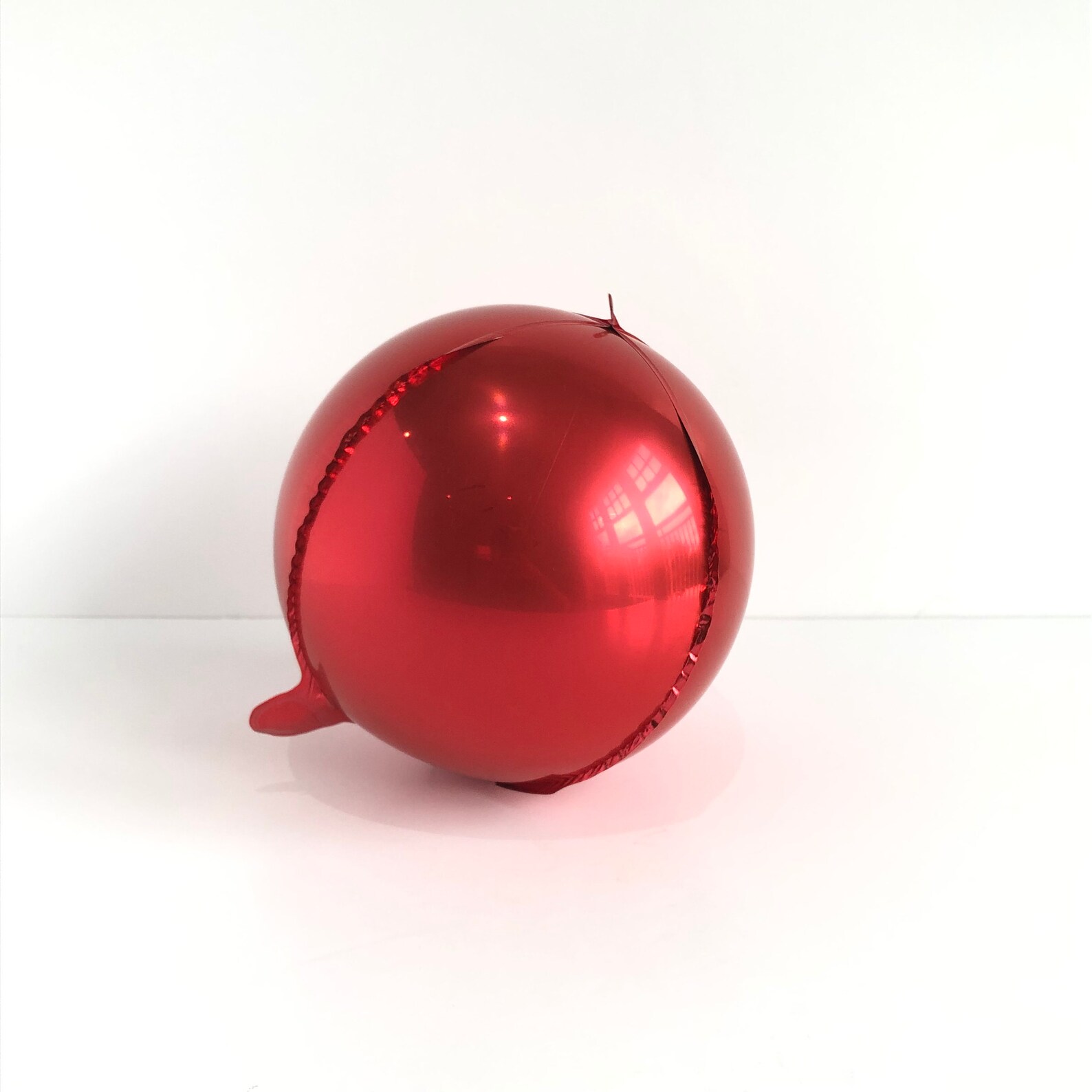 10 Red Orb Metallic Balloons - Etsy