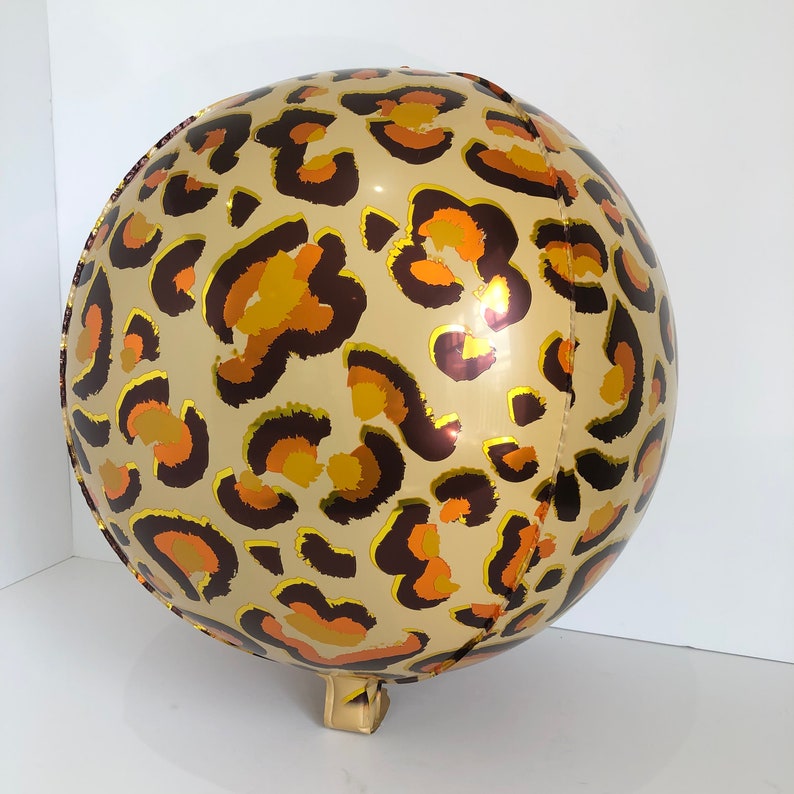 22 Leopard Print Orb Balloon | Etsy