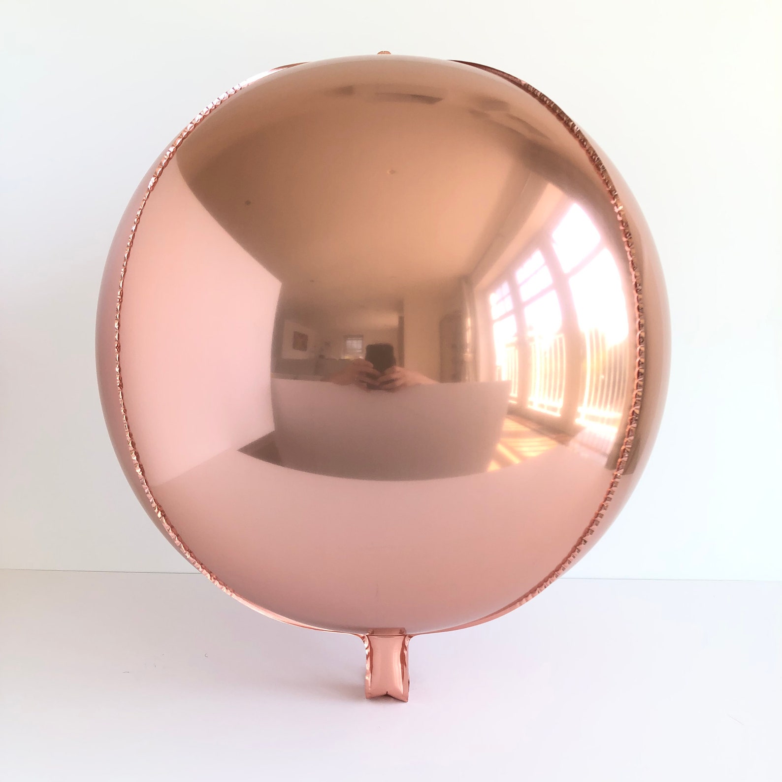 Rose Gold Orb Metallic Balloons | Etsy