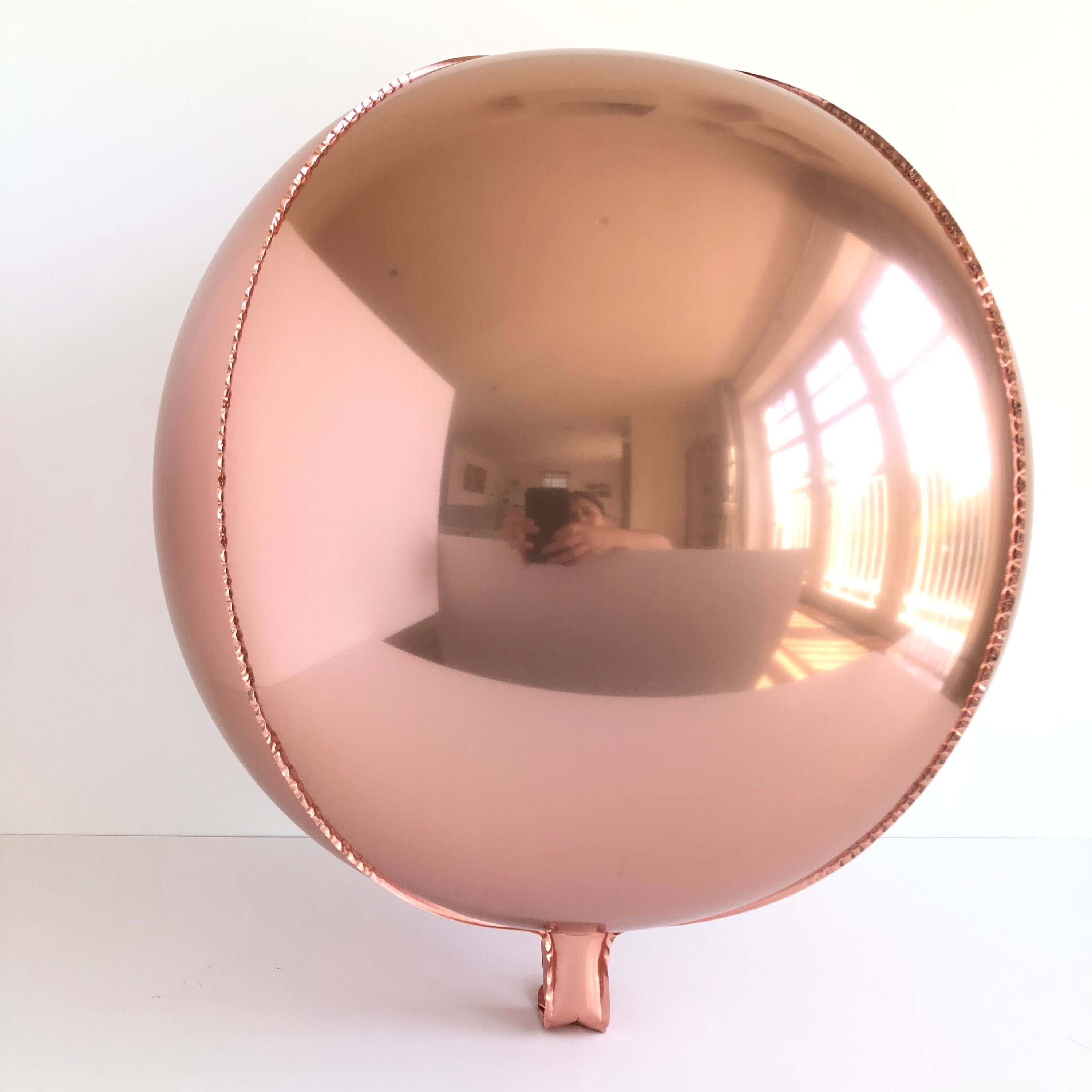 32 XXL Rose Gold Orb Metallic Balloon - Etsy