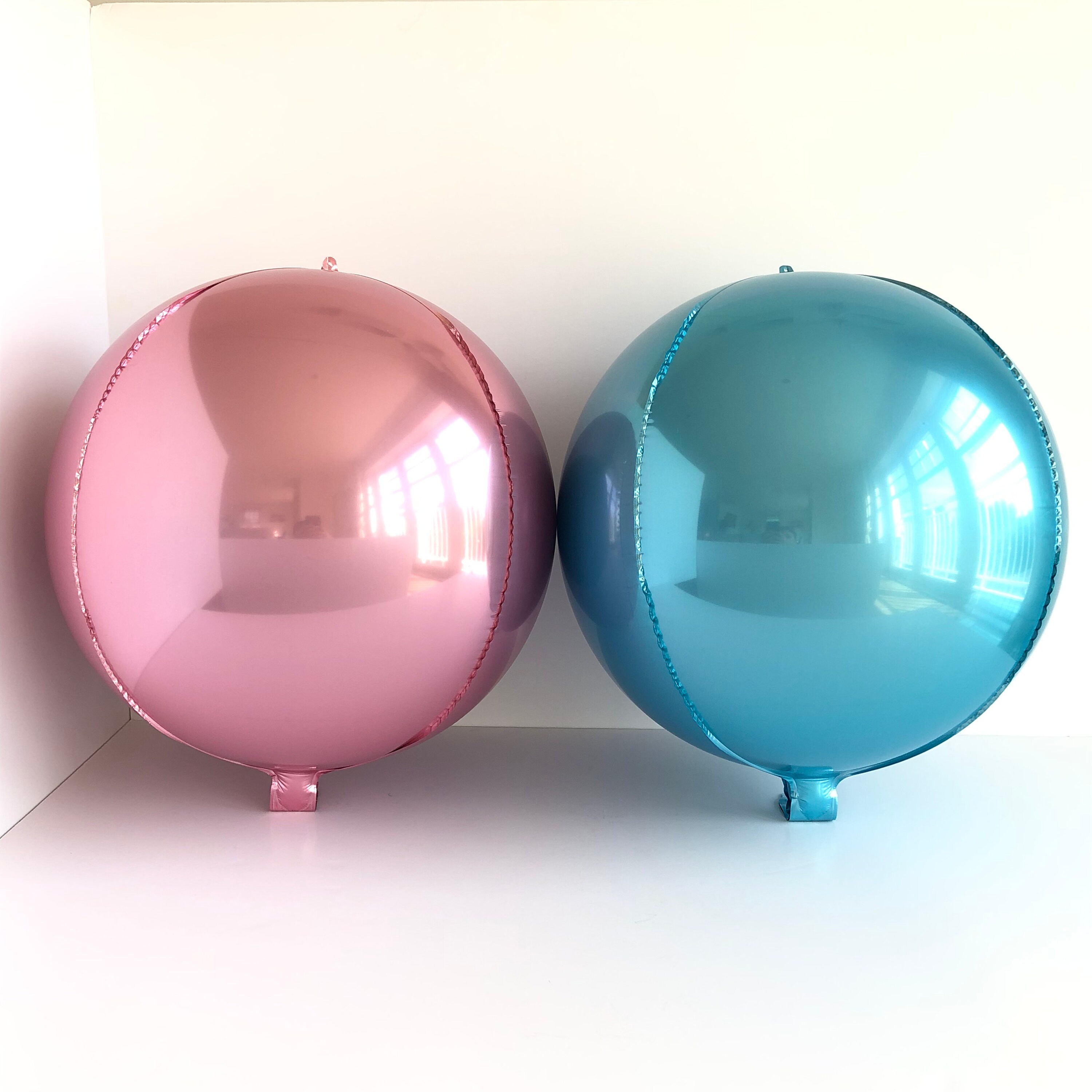 18 Rose Pink Orb Metallic Balloon - Etsy