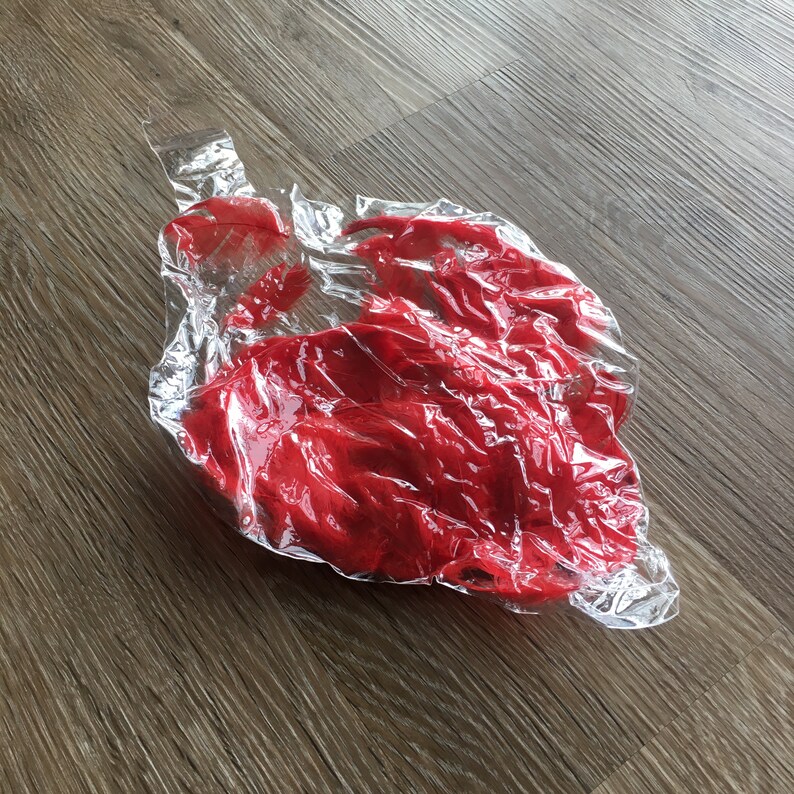 24 Giant Red Feather Bubble Orb Balloon - Etsy