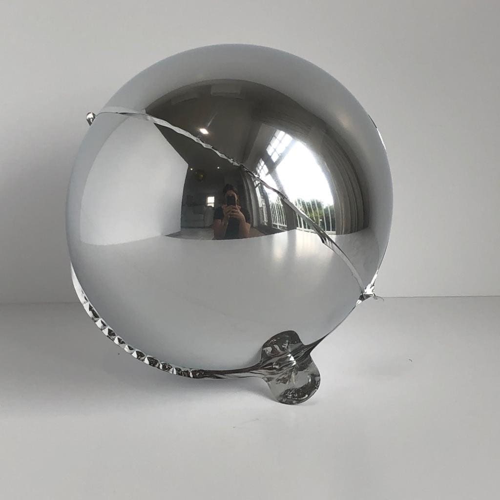 10 Silver Orb Metallic Balloon - Etsy