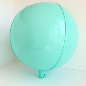 15 Pastel Turquoise Orb Balloon - Etsy