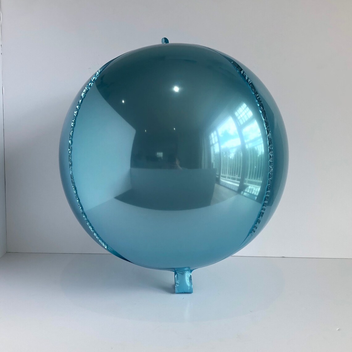 22 Light Blue Orb Metallic Balloon - Etsy