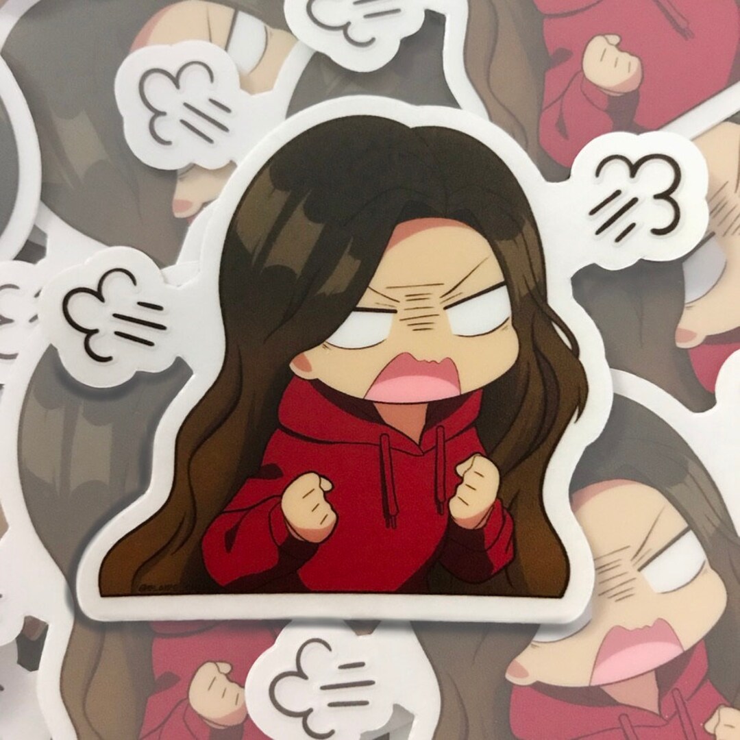 Valkyrae Transparent Sticker - Etsy