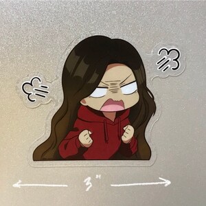 Valkyrae Transparent Sticker - Etsy