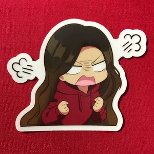 Valkyrae Transparent Sticker - Etsy