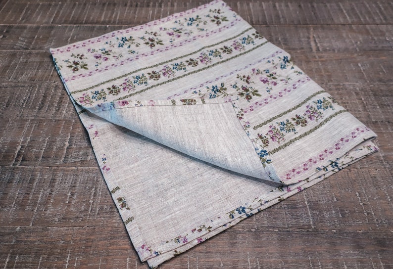 French Linen Table Runners Handmade in France Now in Two - Etsy Canada