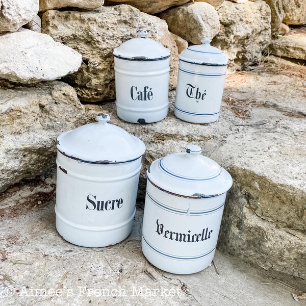Enamelware Set - Etsy
