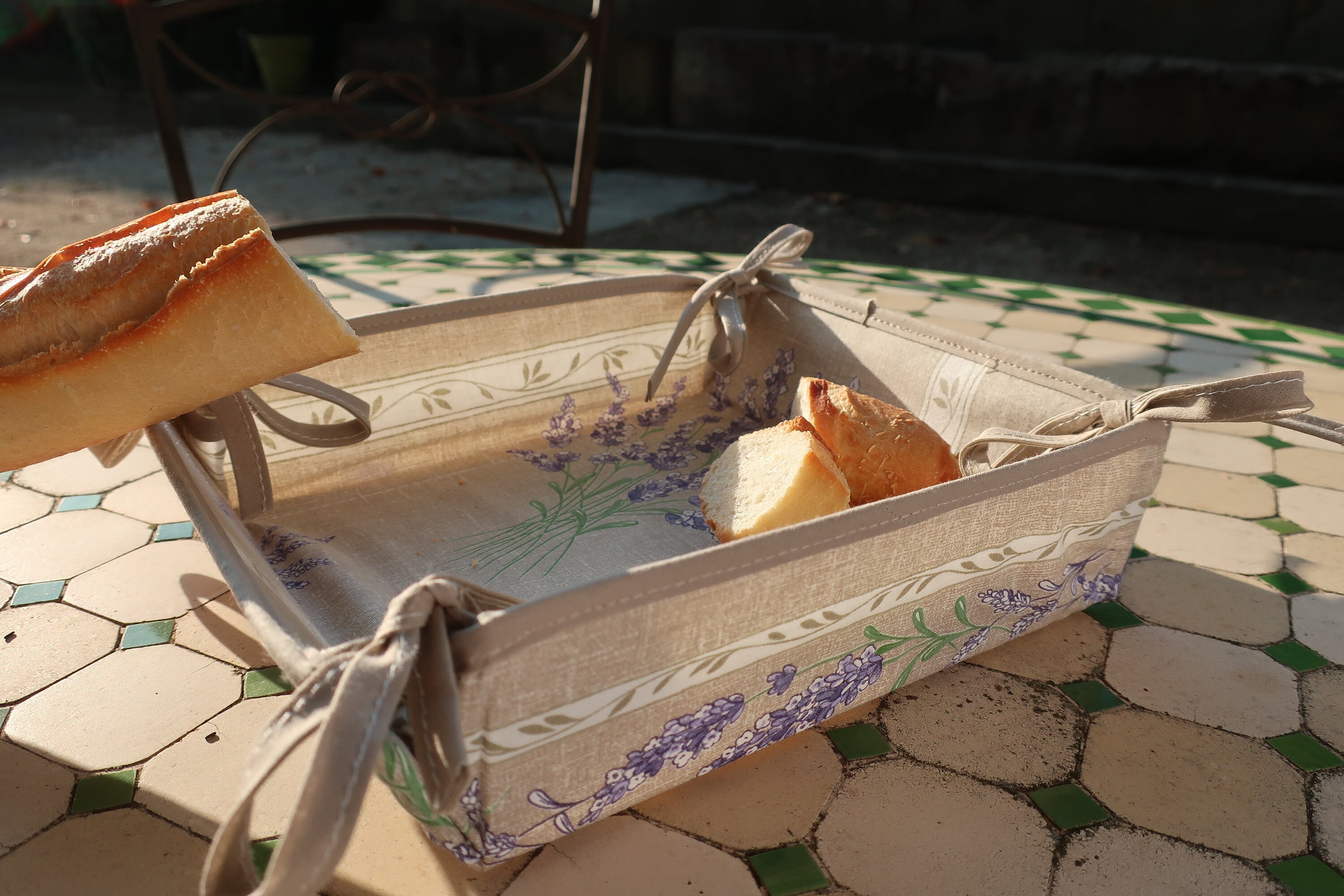 Handmade Provencal France Bread Baskets - Etsy