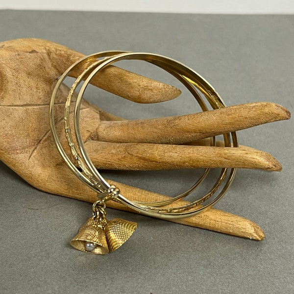 Triple Bangle - Etsy