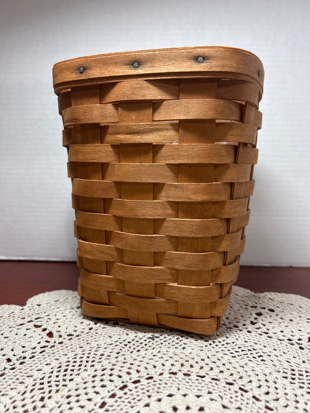 Longaberger 8 Inch Tall Square Basket - Etsy