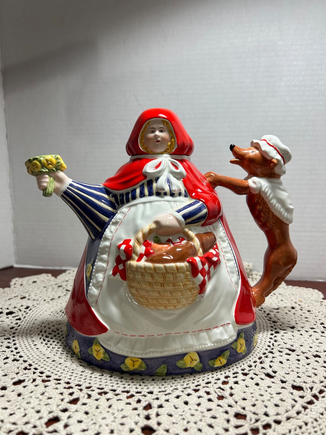 Little Red Riding Hood Teapot - Etsy