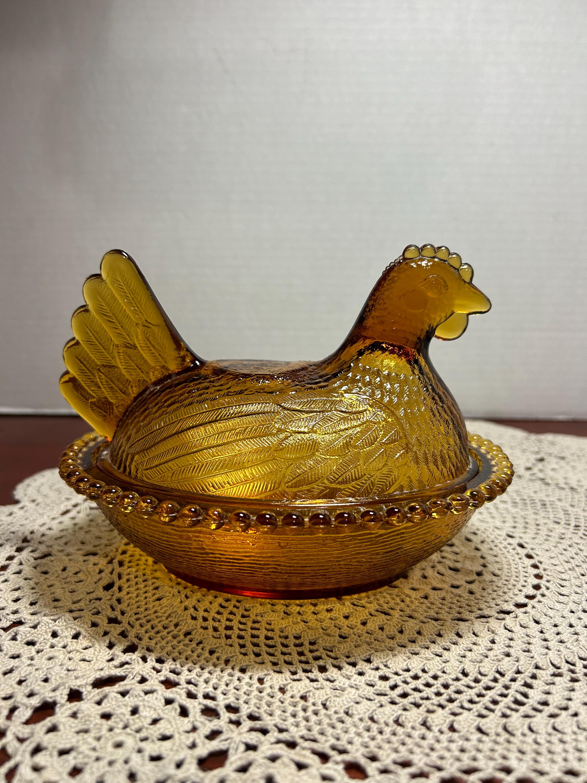 Amber Hen on Nest - Etsy