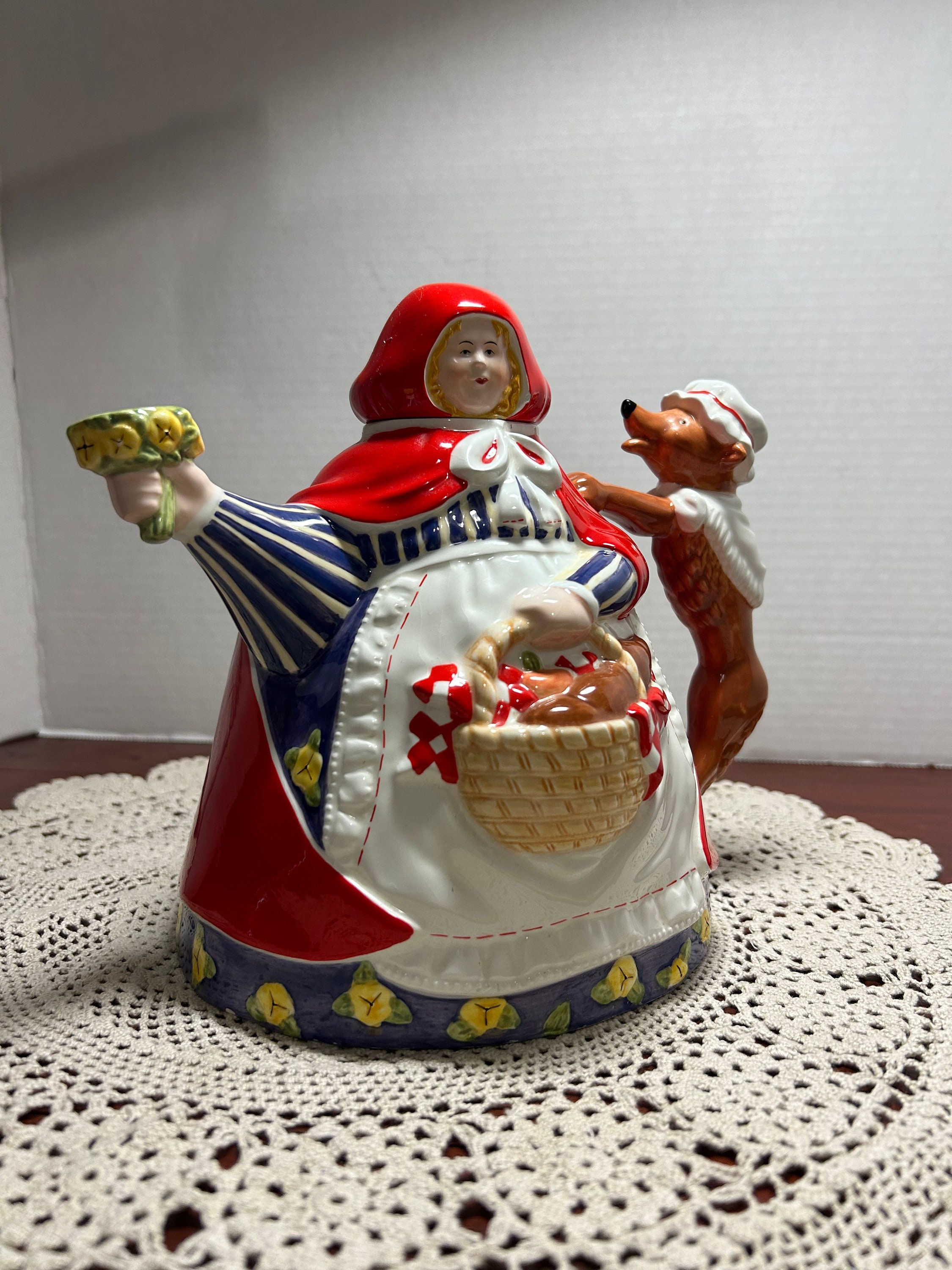 Little Red Riding Hood Teapot - Etsy