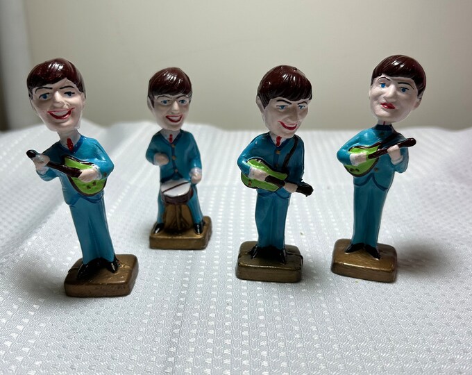 1960 Vintage Beatles Figurines - Etsy