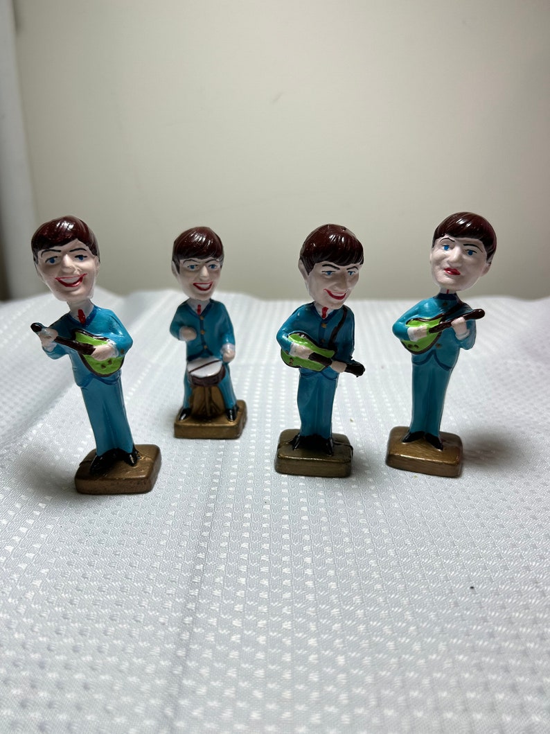 1960 Vintage Beatles Figurines - Etsy