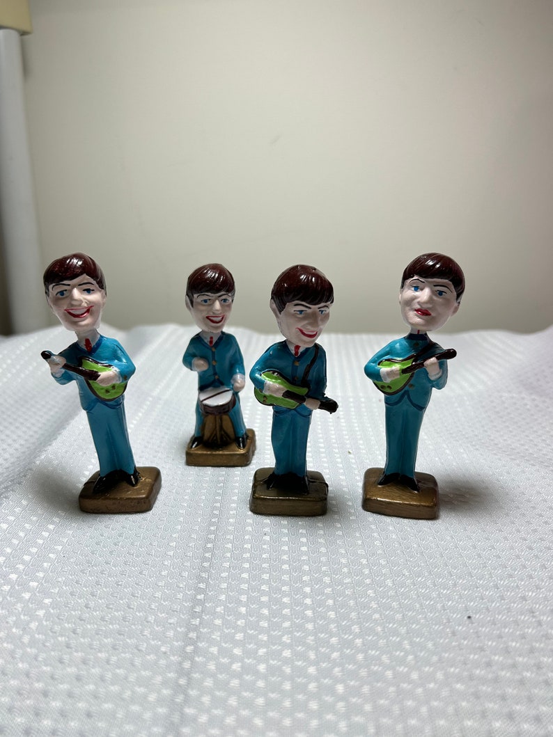 1960 Vintage Beatles Figurines - Etsy