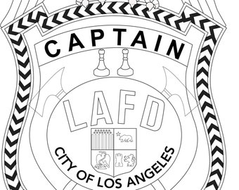 Lafd Badge - Etsy Australia