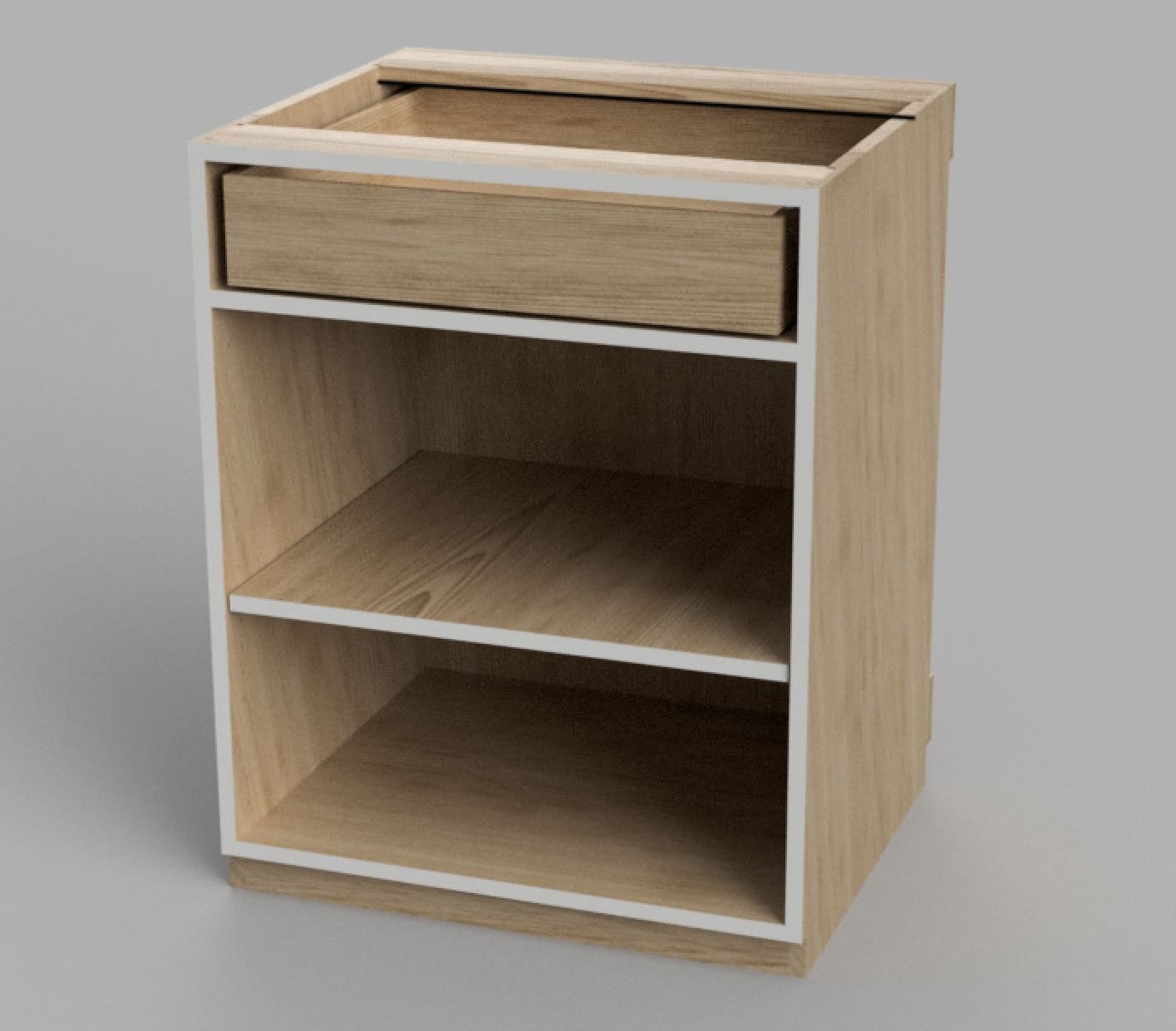 Fusion 360 File - Cabinet - Single Drawer/door - Etsy